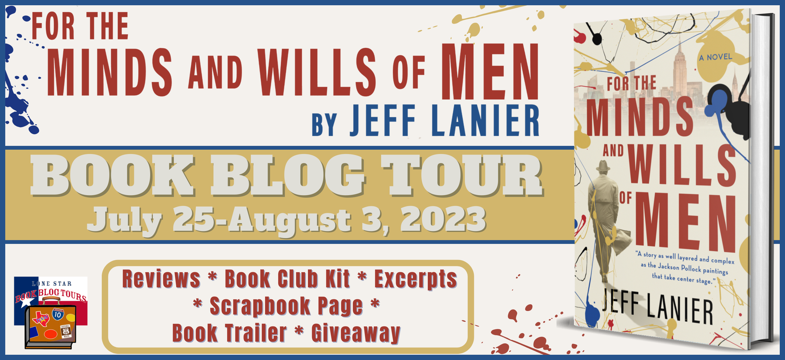 Lone Star Book Blog Tour: For the Minds and Wills of Men by Jeff Lanier ...